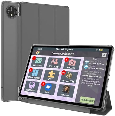 FACILOTAB - Tablette Senior - Simple et Intuitive, Idéal pour Personne ...