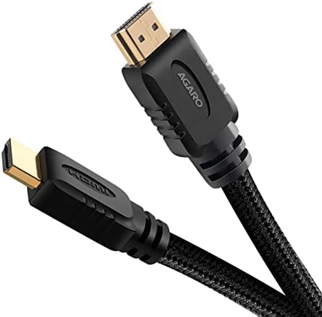 AGARO Blaze High-Speed HDMI Tough Nylon Braided 2 Meters Latest Version ...
