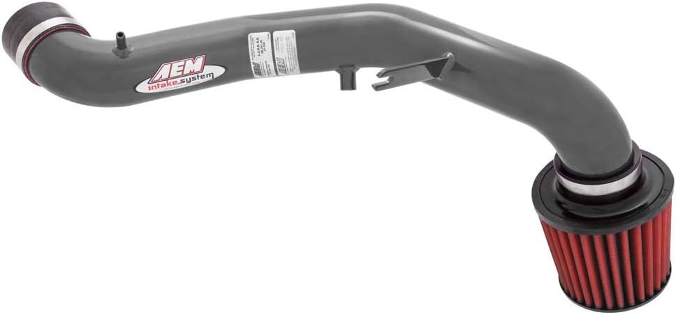 Amazon.com: AEM 21-506C Gun Metal Cold Air Intake System, Charcoal ...