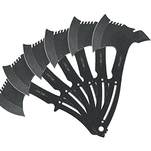 Snapklik.com : Throwing Axes 6Pack, Overall 10.1in W/ 3.7in Blade, Full ...