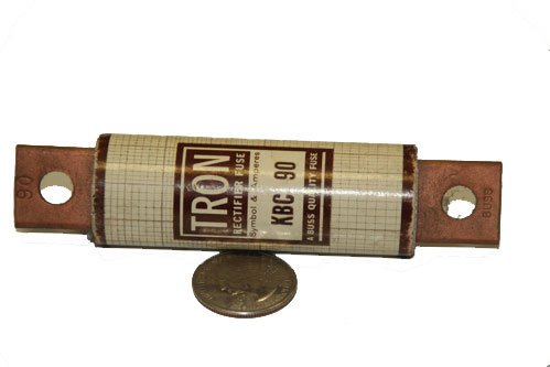 Bussmann KBC-90 High Speed Rectifier Fuse 90 Amp @ 600 Volts or Less ...