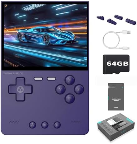 Amazon.com: Trimui Brick Retro Game Console Portable Retro Gaming WiFi ...