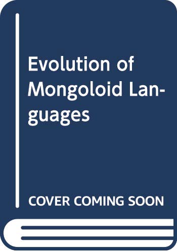 Evolution of Mongoloid Languages : Amazon.co.uk: Books