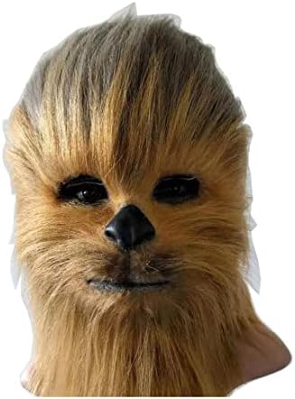 eLymwoo Chew Bakka Maske Affe Cosplay Helm Vollkopf Latex Flexibel Helm ...
