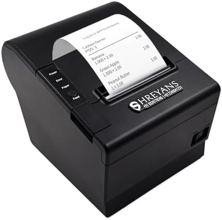 RETSOL RTP-82UE 200mm Thermal Receipt Printer with LAN Interface & USB ...