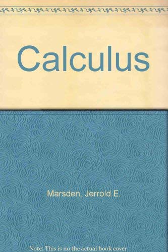 Amazon | Calculus | Marsden, Jerrold, Weinstein, A. | Calculus