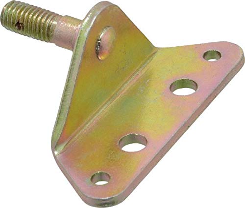Amazon.com: Value Collection - M8 x 1.25 Yellow Zinc Angle Bracket ...