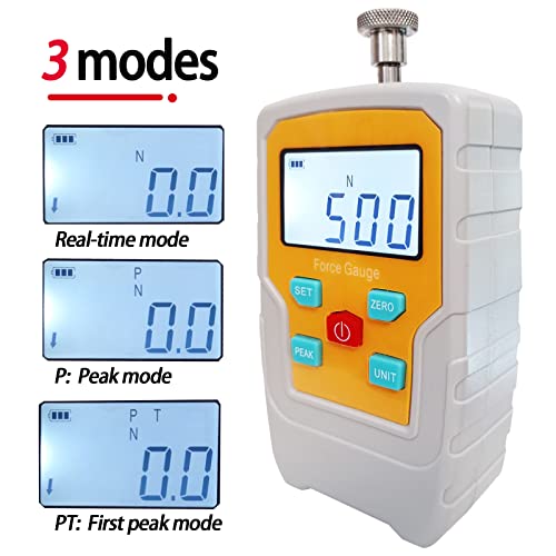 Snapklik.com : Digital Force Gauge Push And Pull Meter Dynamometer ...