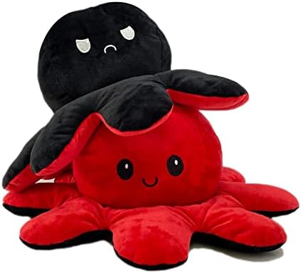Buy COLORS Giant Reversible Octopus Plush large - Happy and Sad Moody ...