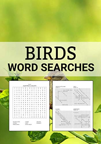 Birds Word Searches: Challenging Puzzle Book | Word Searches ...