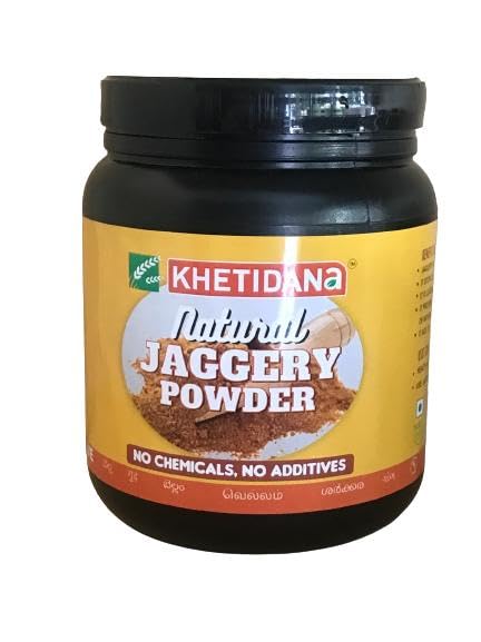 KHETIDANA Natural Jaggery Powder | Gur/Shakkar Powder | No ...