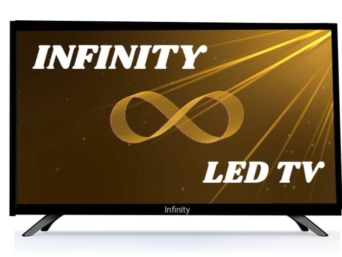 Infinity LED TV 43 Inches Smart HD Ready LED TV with IPS Panel, 60Hz ...