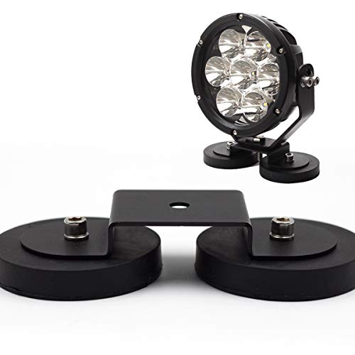 WFPOWER Universal Magnetic Light Bar Base, Work Light Mounting Brackets ...