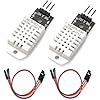 Amazon.com: Gowoops 2pcs DHT22/AM2302 Digital Humidity and Temperature ...