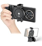 Amazon.com: JJC Magnetic Phone Camera Grip Handle with Wireless Shutter ...