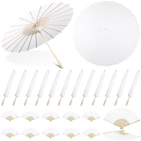 Amazon.com: 5 Pcs Paper Parasols Kids DIY Umbrella Projects Wedding ...