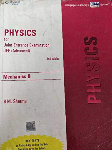 Cengage physics for JEE mains and advanced mechanics 2 by BM sharma : B ...
