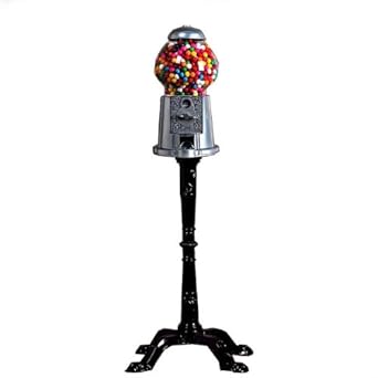 Amazon.com : King Classic 15" Tall Gumball Machine with Stand. Includes ...