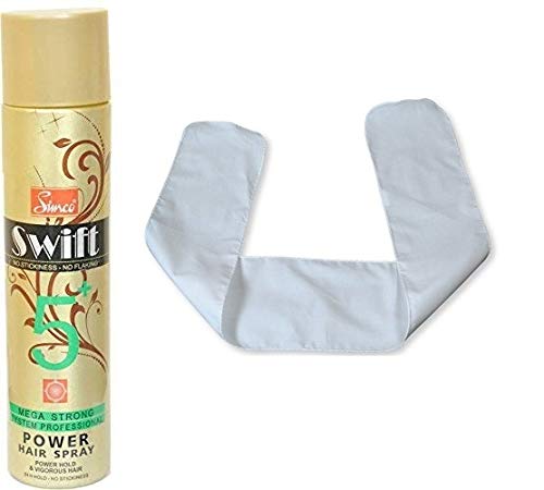 Buy Simco Gold Swift Power Hair Styling Spray 5+ With White Thata (Pack ...