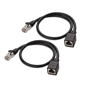 Cable Matters (2-Pack) Cat 6 Shielded Ethernet Extension Patch Cable ...