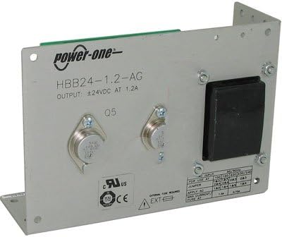 Amazon.com: "Power-One HBB24-1.2-AG Power Supply; AC-DC; 24V@1.2A, -24V ...