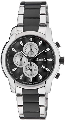 Buy Timex E-Class Chronograph Black Dial Men's Watch-TW000Y506 at Amazon.in