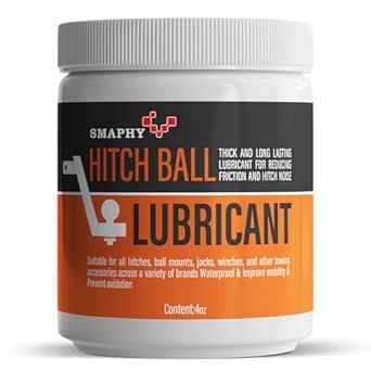 Amazon.com: SMAPHY Trailer Hitch Ball Lubricant Waterproof Grease 4oz ...
