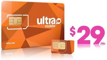Amazon.com: $29/mo. Ultra Mobile Prepaid Phone Plan with Unlimited ...