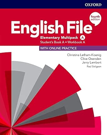English File: Elementary: Student's Book/Workbook: Buy Online at Best ...