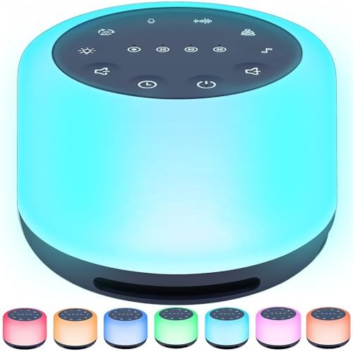 Amazon.com: LeCoirrax Upgraded White Noise Machine for Baby Adult, 3 in ...