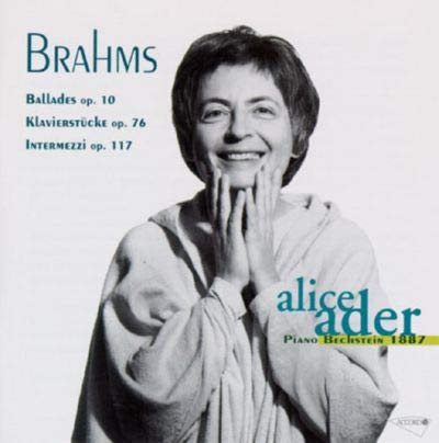 Ballades Op. 10, Op. 76 Et Op.117: Alice Ader, Alice Ader: Amazon.es ...