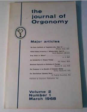 The Journal of Orgonomy (Volume 2, Number 1, March 1968): Elsworth F ...