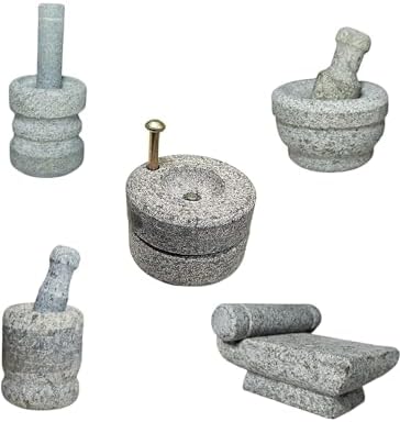 Buy Aadhik Miniature Stone Kitchen Set for Kids, Pooja and ...