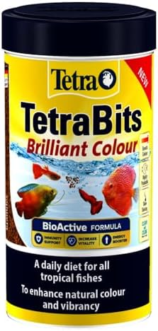 TetraBits Brilliant Colour Fish Food A Daily Diet for All Tropical ...