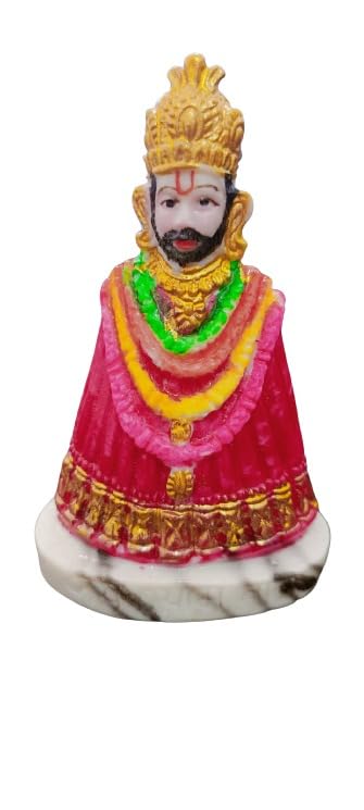 Buy Lord Khatu Shyam Ji Idol Statue God Shyam Dev Spiritual Puja Vastu ...