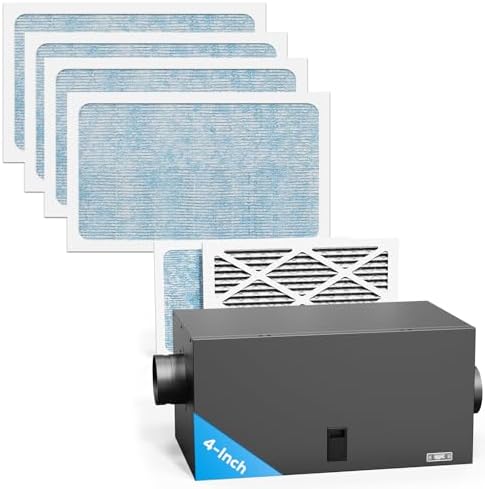 Amazon.com: AITECAC 4-Inch Filter Box Kit for Fresh Air Intake and ...