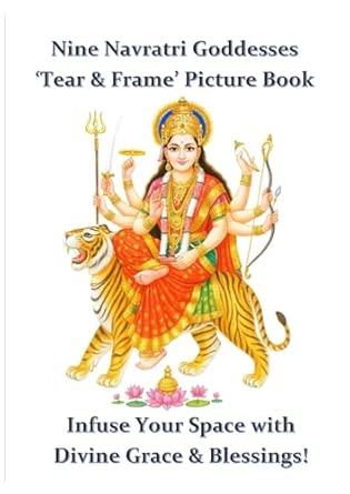 Navratri Goddesses - Tear and Frame Picture Book: Infuse Your Space ...