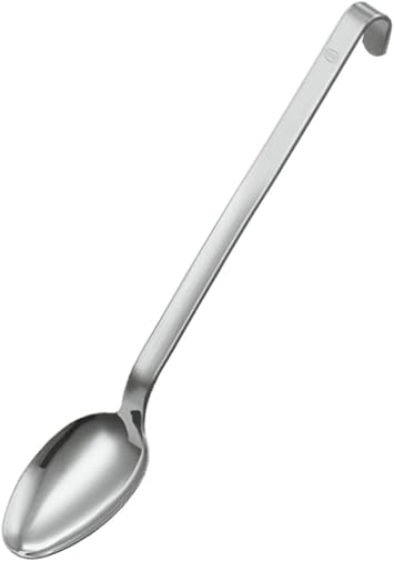 Rosle Hook Stainless Steel Basting Spoon, 31.5 cm : Amazon.co.uk: Home ...