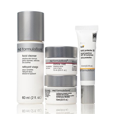 Amazon.com : MD Formulations 4 Piece 4-Step Travel Kit for Sensitive ...