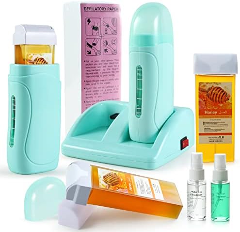 Amazon.com : RHOS Roll-on Wax Kit for Larger Areas - Hair Removal ...