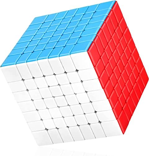 AUTHFORT Original Stickerless 7x7 Magic Cube, Speed Cube 7x7 Fast and ...