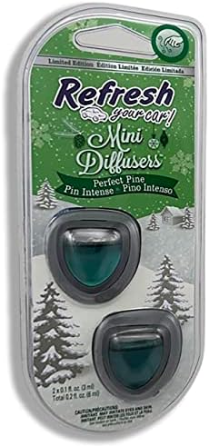 Amazon.com: Refresh Car Air Freshener Vent Clip and Mini Car Oil ...