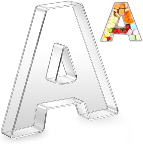 Amazon.com: Uiifan 10'' Acrylic Letter Box Form Tray Display Fillable ...