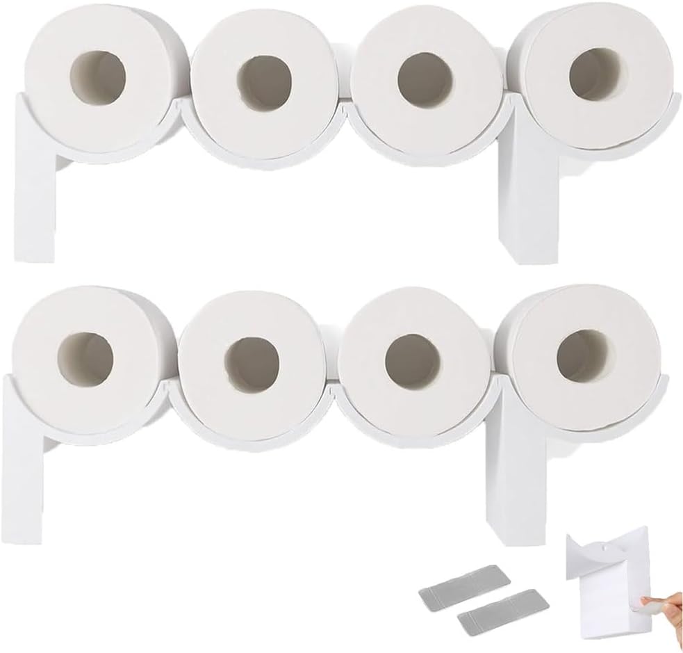 Poop Toilet Paper Holder Shelf, Cute Interesting Toilets Stand, Toilet ...