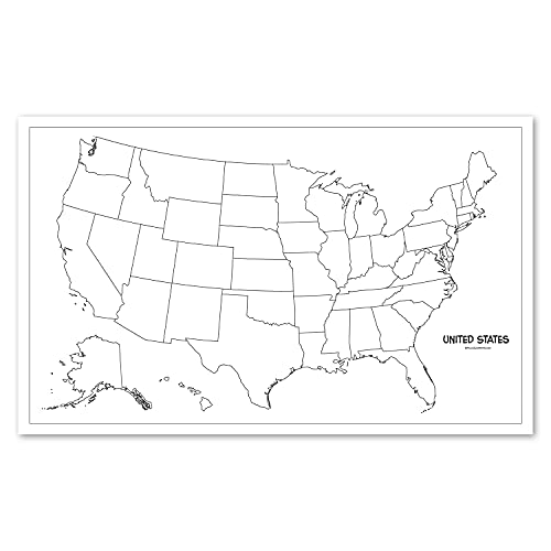 Snapklik.com : Palace Learning 3 Pack - USA & World Map Blank Outline ...