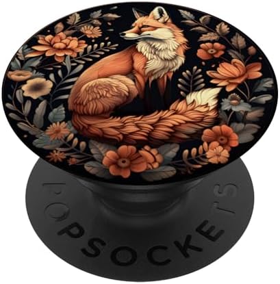 Amazon.com: Fox Watercolor Effect Graphic Animal Love PopSockets ...