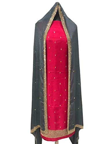 Buy Khalsa Silk Women kSS-01 Un-Stitched Salwar Suit(set of 2) 13 at ...