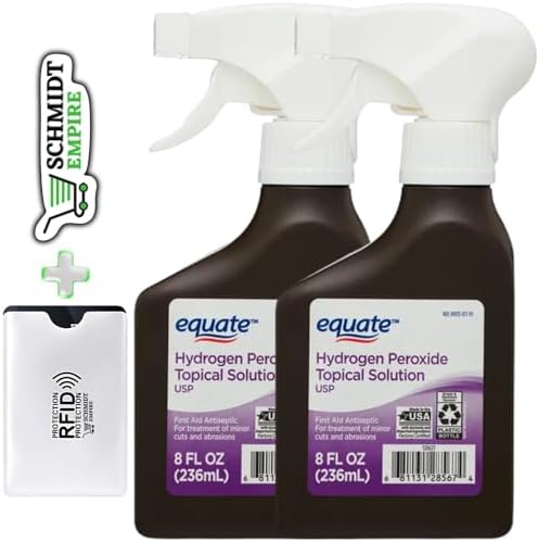 Amazon.com: Equate 3% Hydrogen Peroxide Topical Solution Antiseptic ...