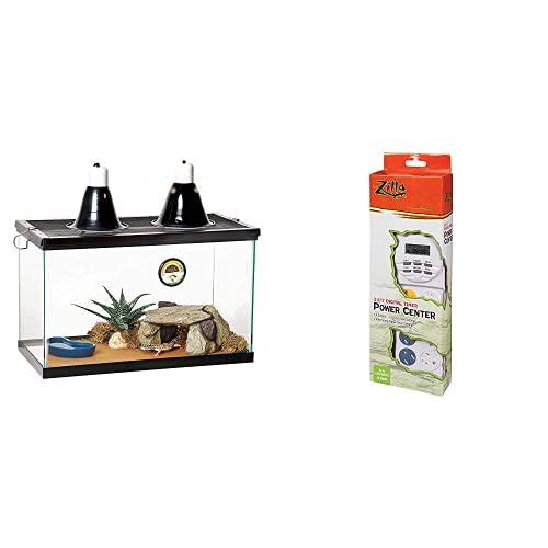 Amazon.com : Zilla 10 Gallon Desert Pet Reptile Starter Habitat Kit ...