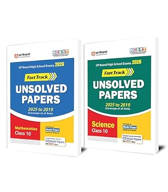 Arihant UP Board Science, Mathmatices Fast Track Question Bank Class 10 ...